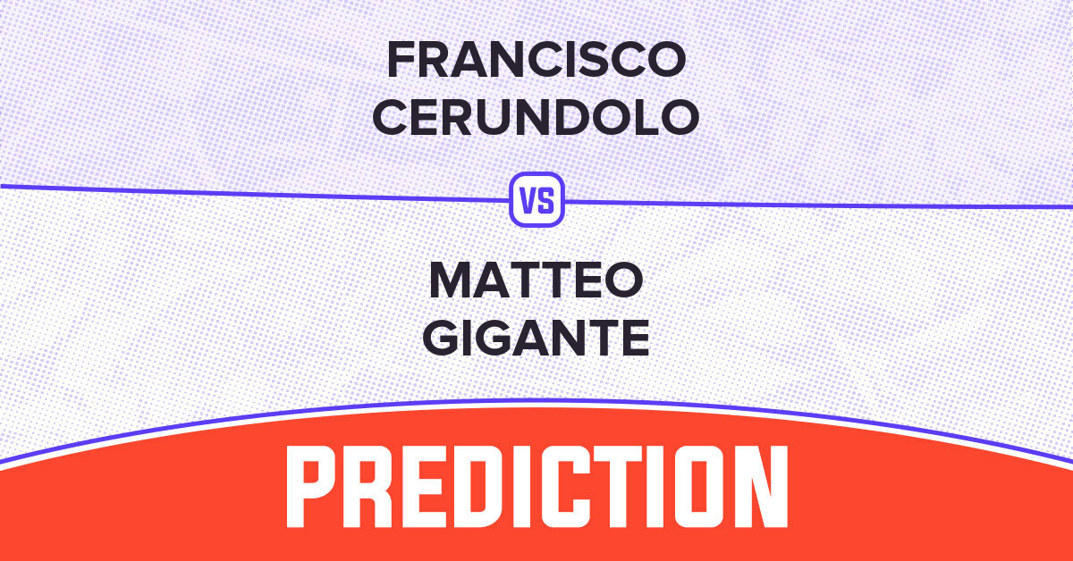 Francisco Cerundolo vs Matteo Gigante Prediction - ATP Italian Open 2024