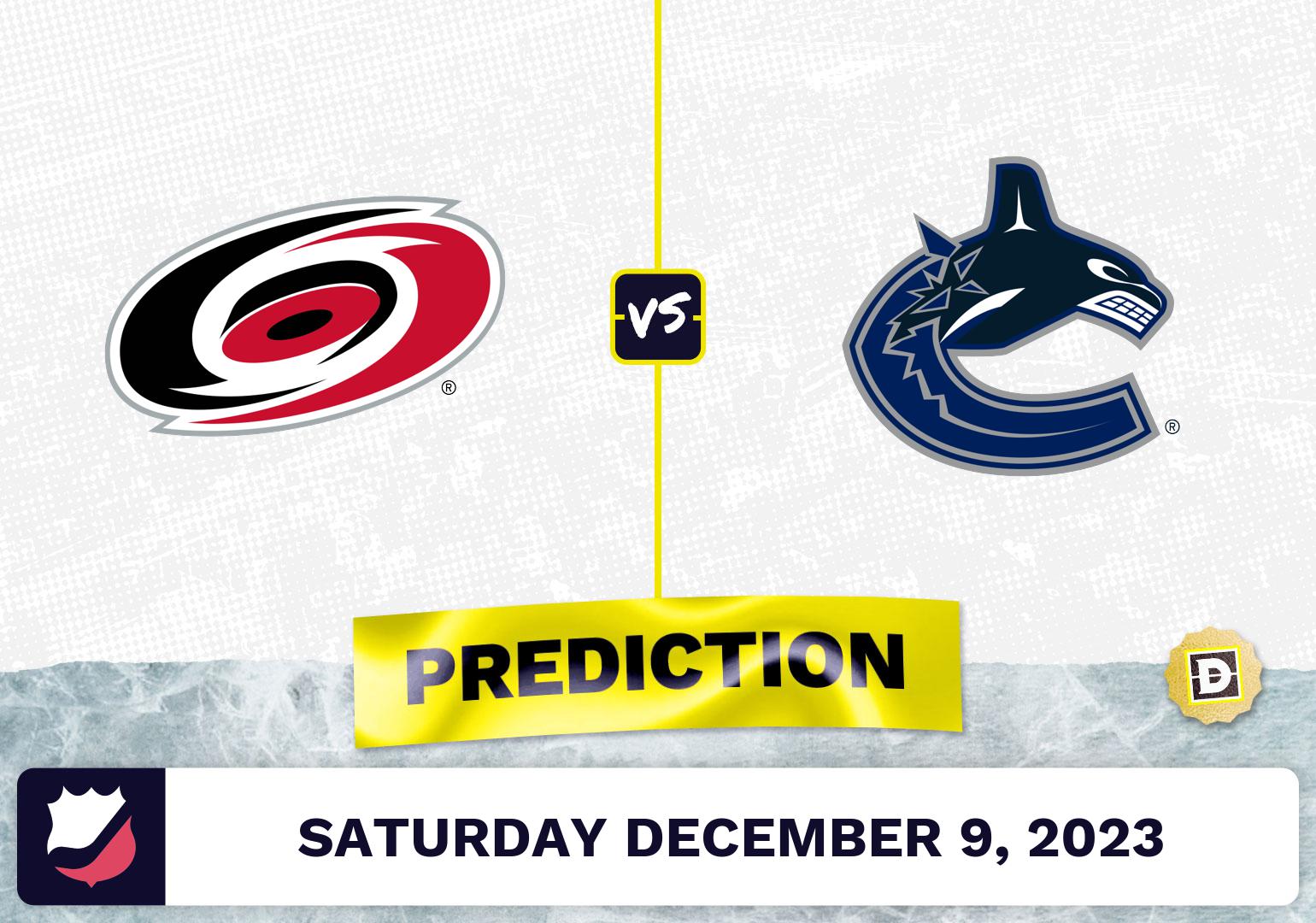 Carolina Hurricanes vs. Vancouver Canucks Prediction and Odds ...