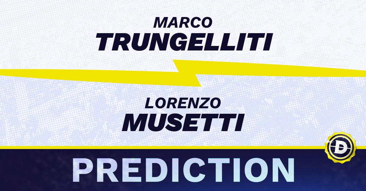 Marco Trungelliti vs. Lorenzo Musetti Prediction, Odds, Picks for ATP ...
