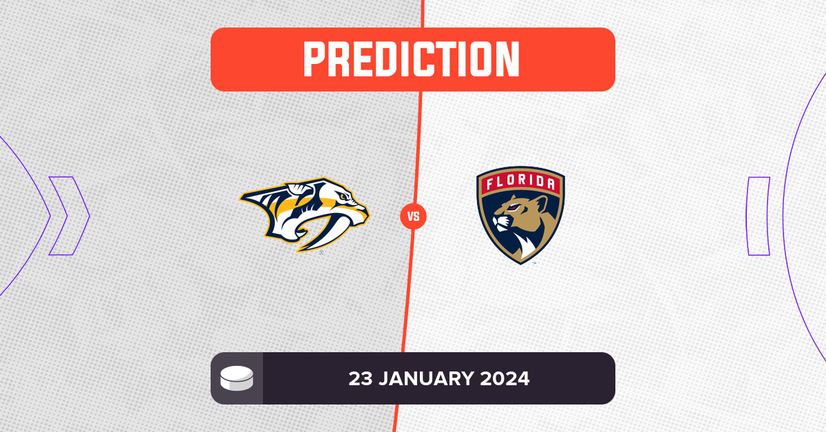 Predators vs Panthers Prediction and NHL Tips - 23 January 2024