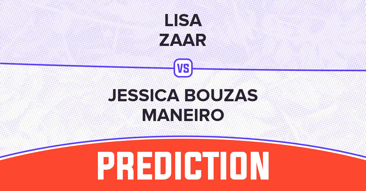 Lisa Zaar vs Jessica Bouzas Maneiro Prediction - WTA Morocco Open 2026