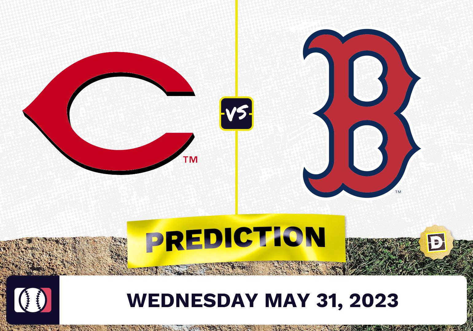 Reds vs. Red Sox Prediction for MLB Wednesday [5/31/2023]