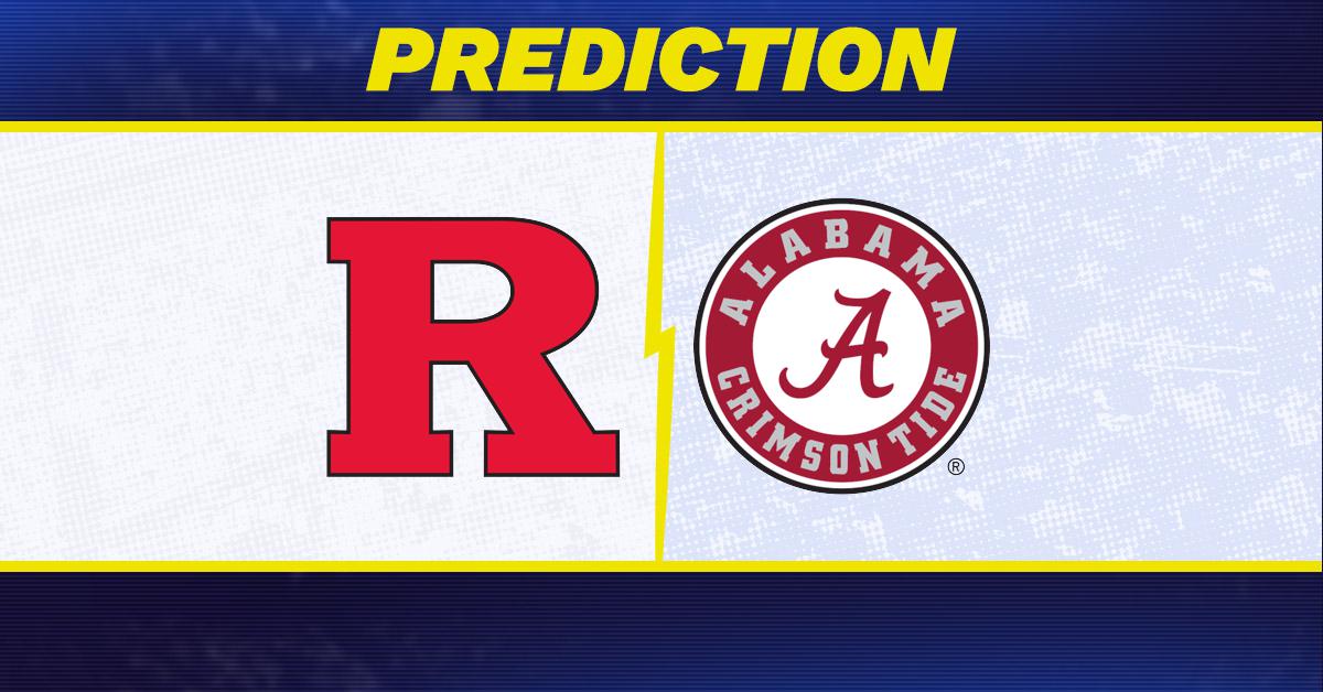 Rutgers vs. Alabama Prediction: Alabama Predicted to Win College ...