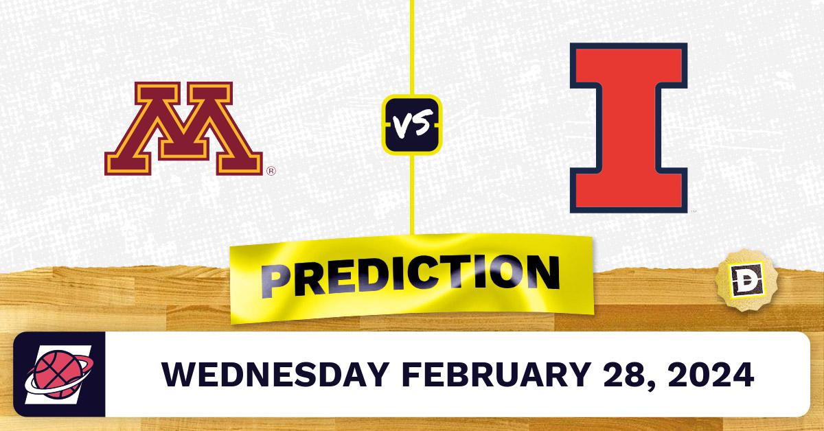 Minnesota vs. Illinois Prediction, Odds, College Basketball Picks [2/28 ...