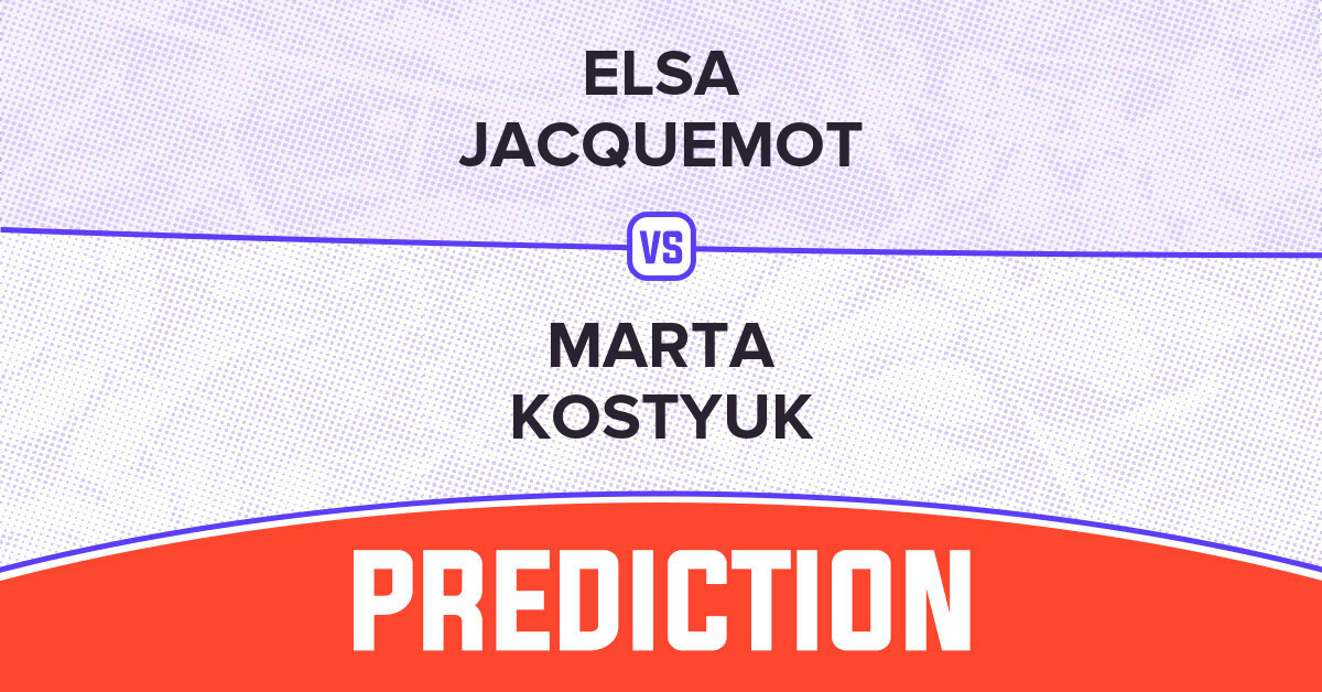 Elsa Jacquemot vs Marta Kostyuk Prediction - Australian Open 2026