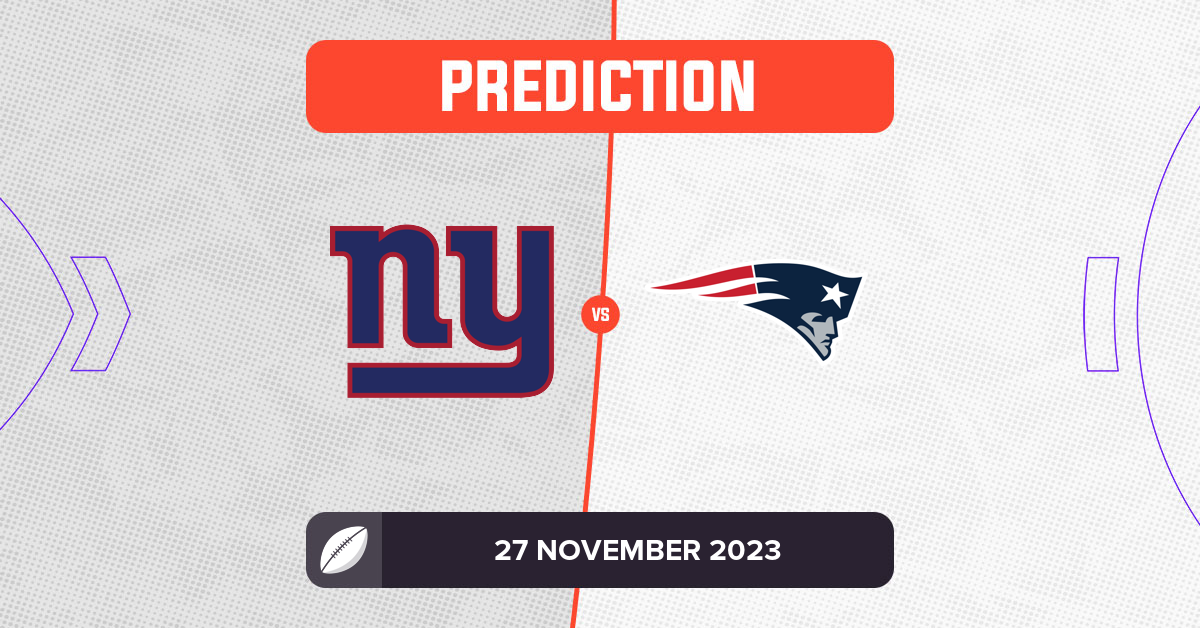 Giants vs Patriots Prediction and Preview - NFL Week 12, 2023