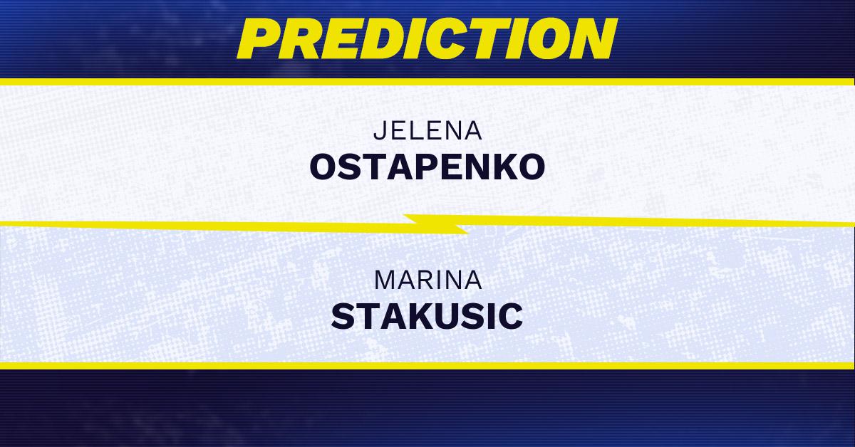 Jelena Ostapenko vs. Marina Stakusic prediction, odds, picks for WTA ...