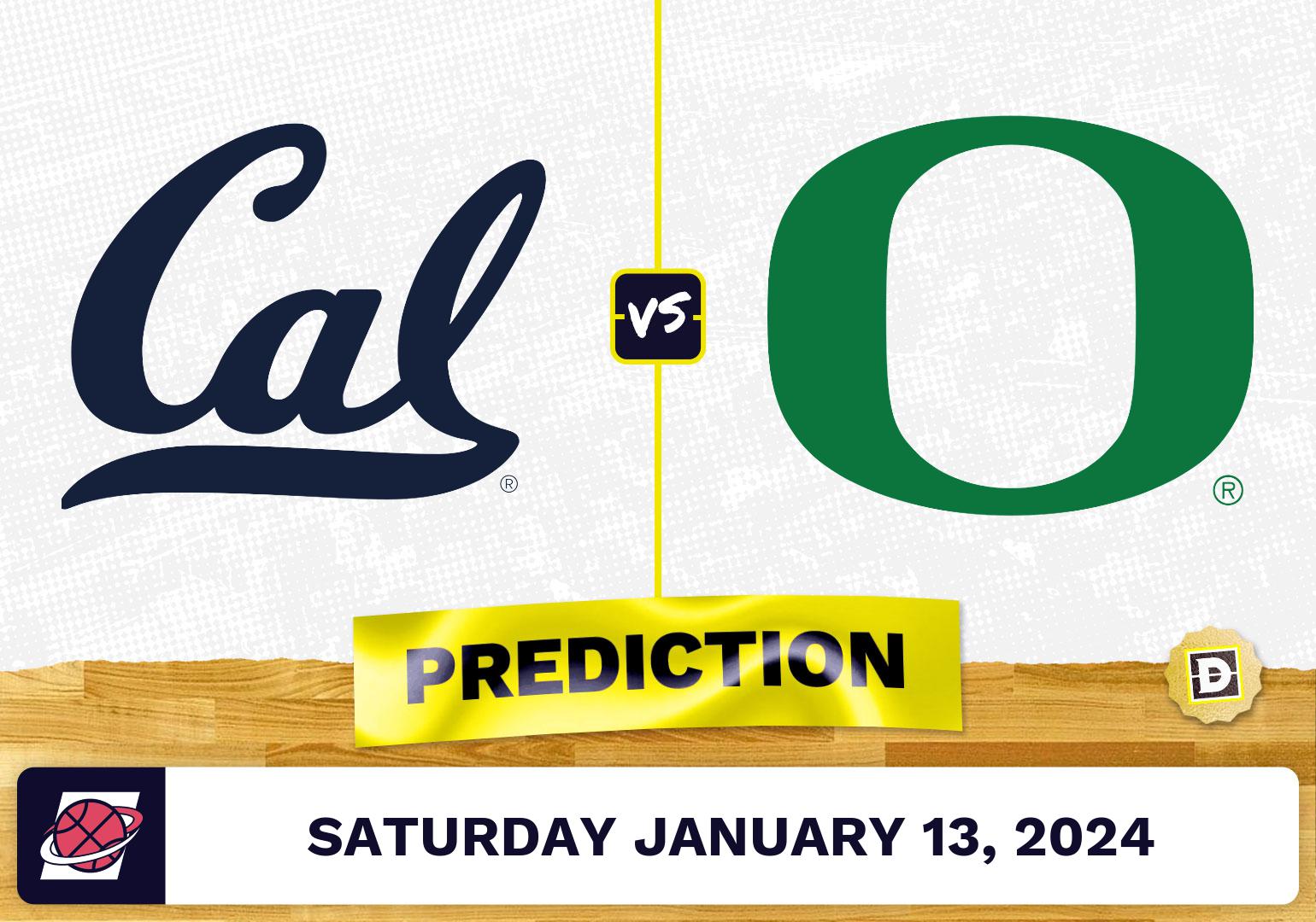 California vs. Oregon Prediction, Odds, College Basketball Picks [1/13 ...
