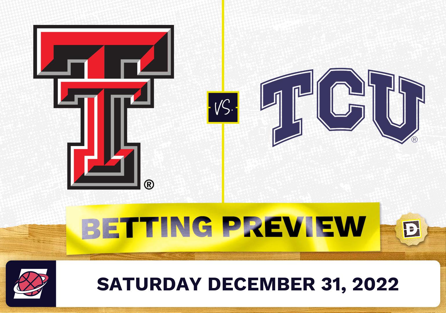 Texas Tech vs. TCU CBB Prediction and Odds - Dec 31, 2022