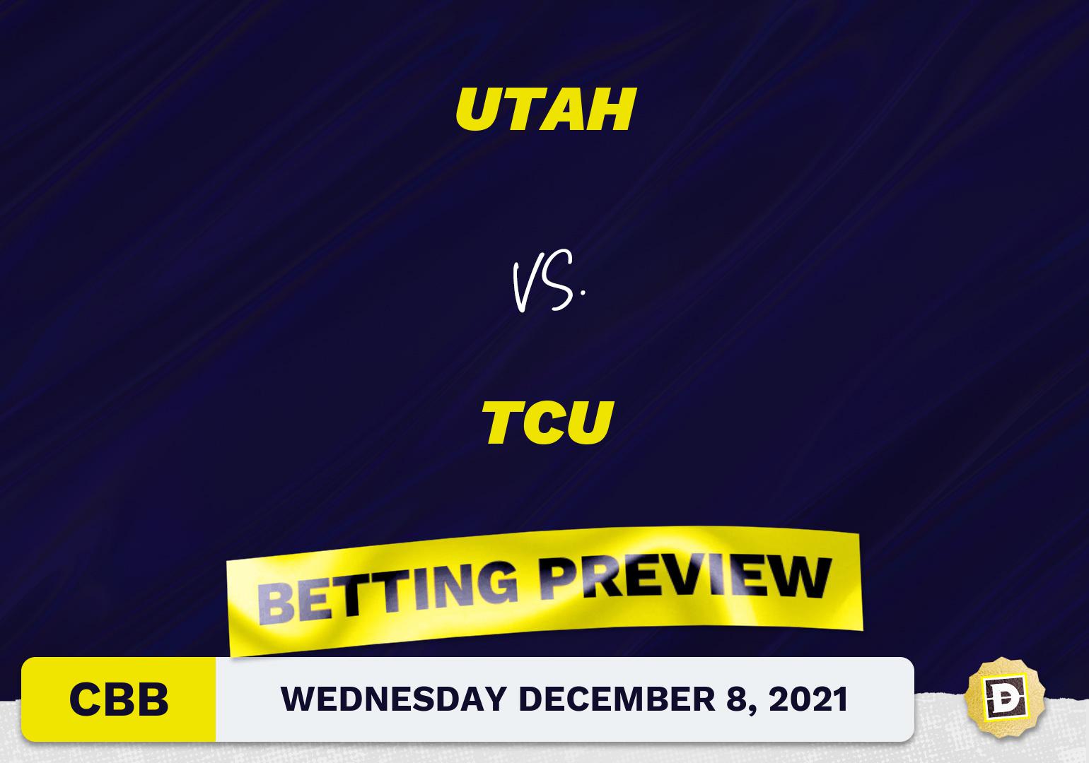 Utah vs. TCU CBB Predictions and Odds - Dec 8, 2021