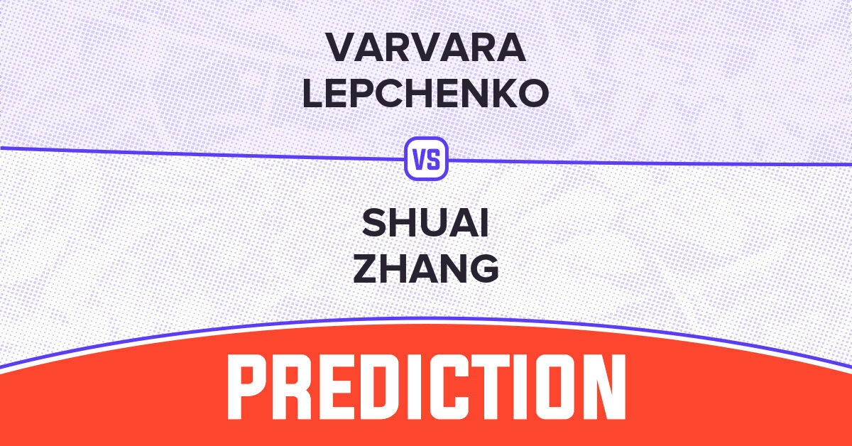 Varvara Lepchenko vs Shuai Zhang Prediction - WTA Merida 2026