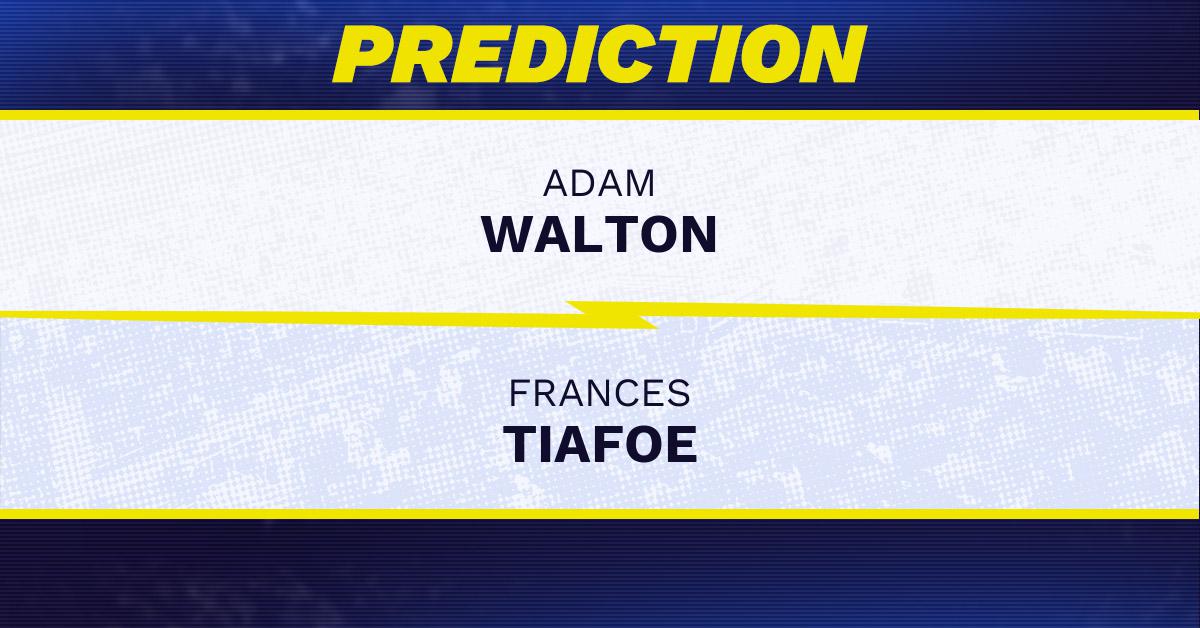 Adam Walton vs. Frances Tiafoe Prediction, Odds, Picks for ATP U.S. Men ...