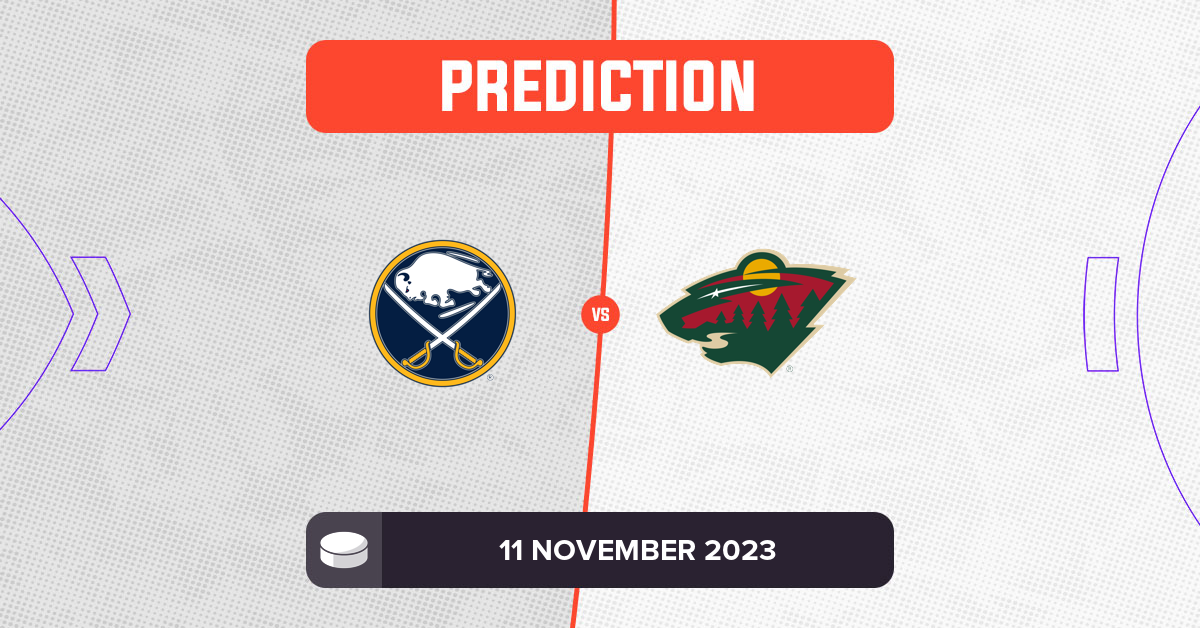 Sabres vs Wild Prediction and NHL Tips - 11 November 2023