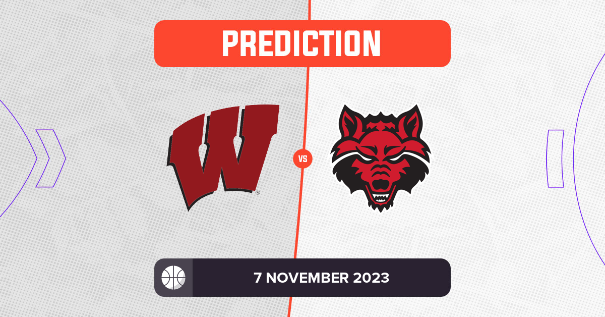 Wisconsin vs Arkansas State Prediction and Tips - 7 November 2023