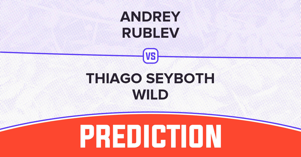 Andrey Rublev vs Thiago Seyboth Wild Prediction - US Open 2024