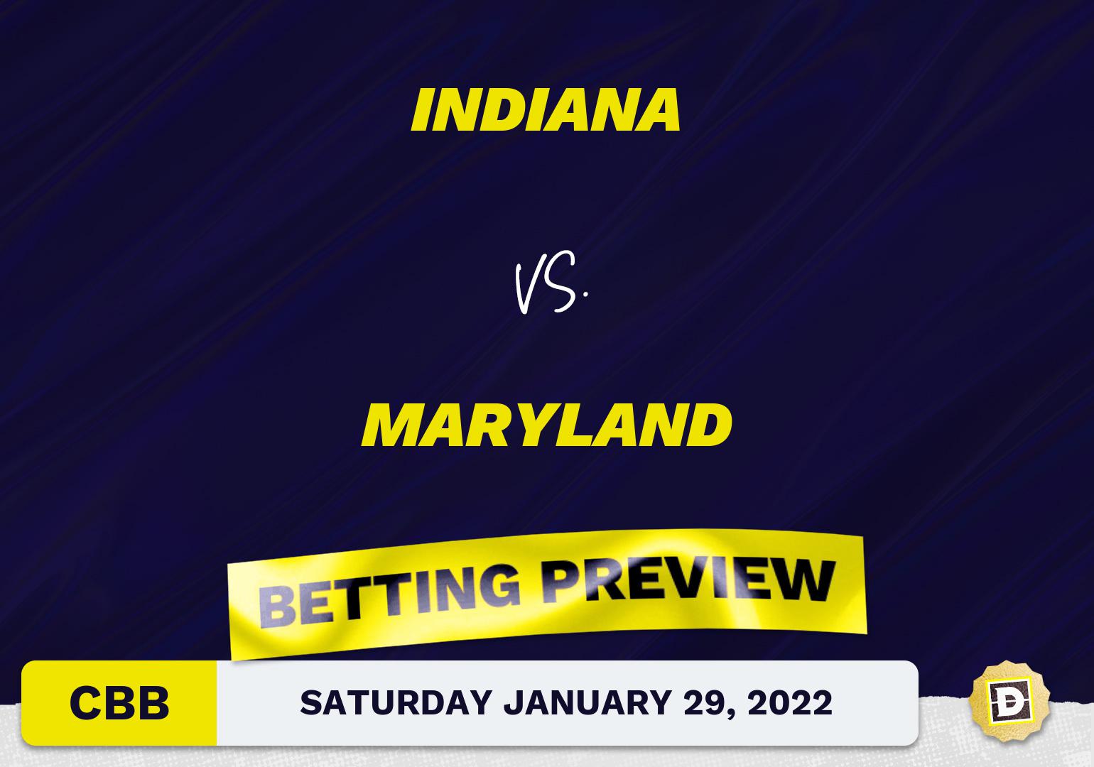 Indiana vs. Maryland CBB Predictions and Odds - Jan 29, 2022