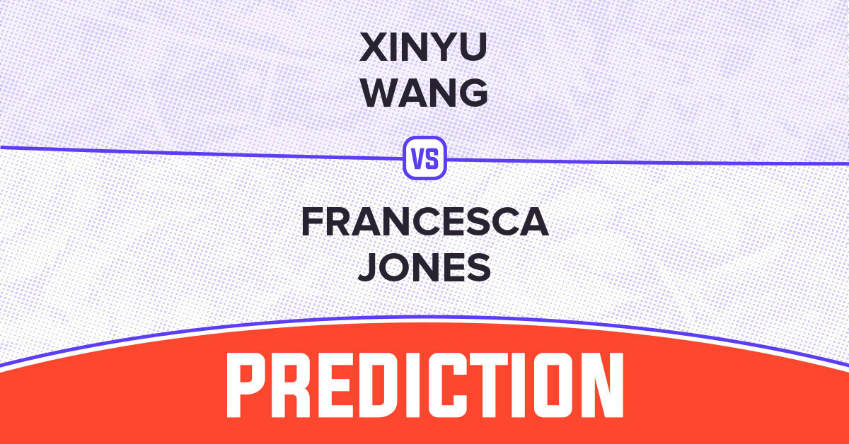 Xinyu Wang vs Francesca Jones Prediction - WTA Auckland 2026