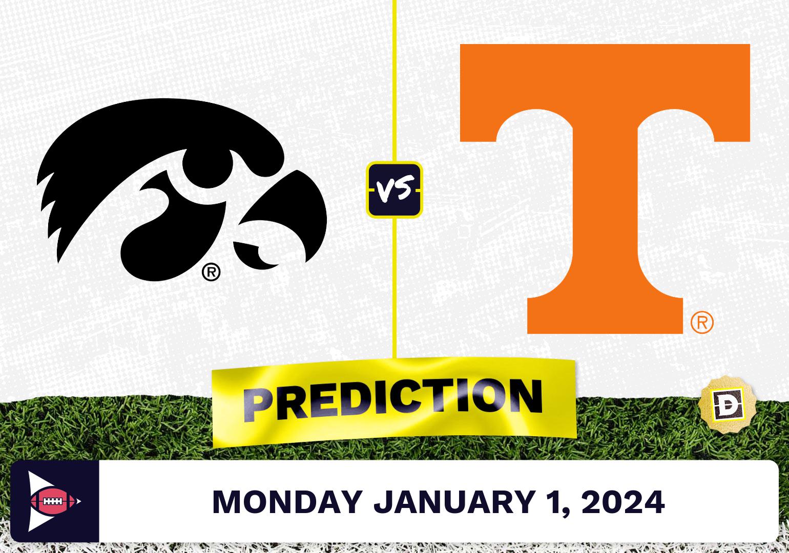Iowa vs. Tennessee Prediction, Odds, College Football Picks - Week 18 ...