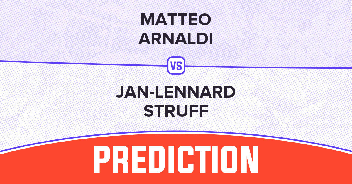 Matteo Arnaldi vs Jan-Lennard Struff Prediction - ATP Stuttgart Open 2025