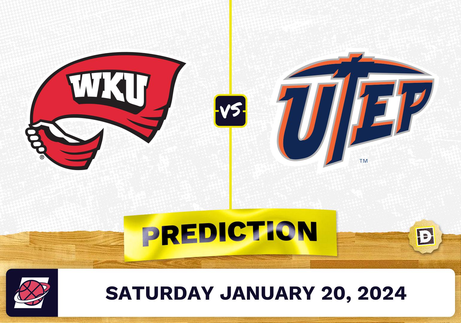 Western Kentucky vs. UTEP Prediction, Odds, College Basketball Picks [1 ...