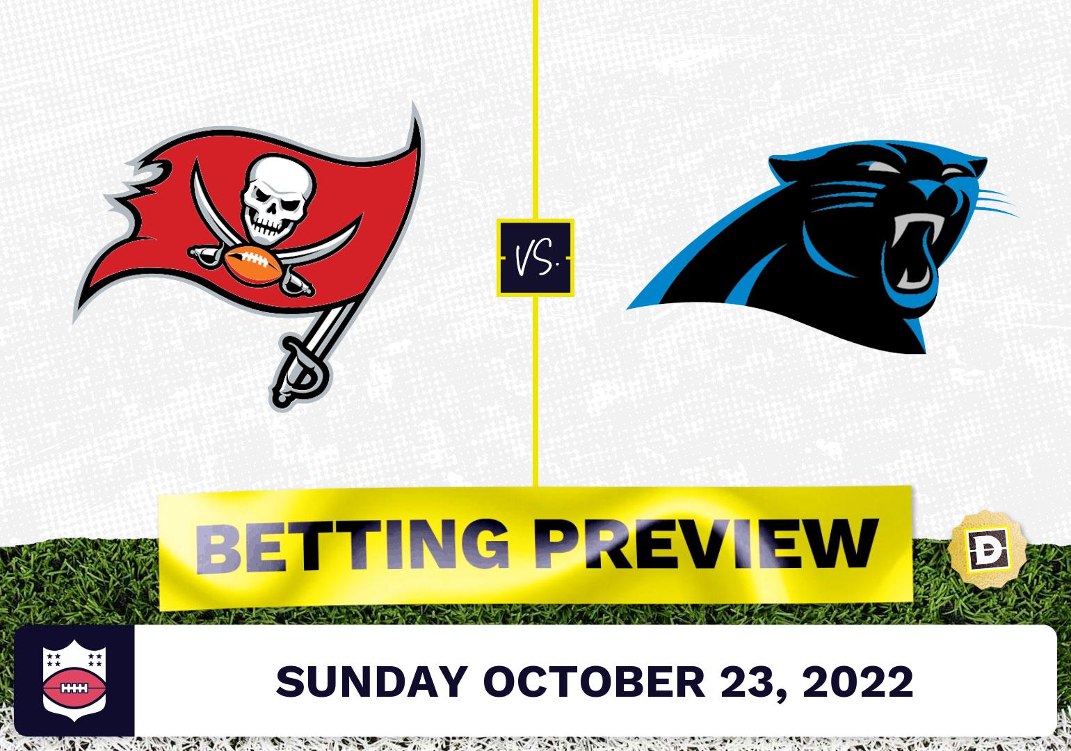 Buccaneers vs. Panthers Week 7 Prediction and Odds - Oct 23, 2022