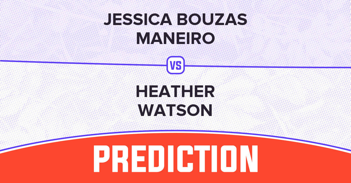 Jessica Bouzas Maneiro vs Heather Watson Prediction - WTA Merida 2026