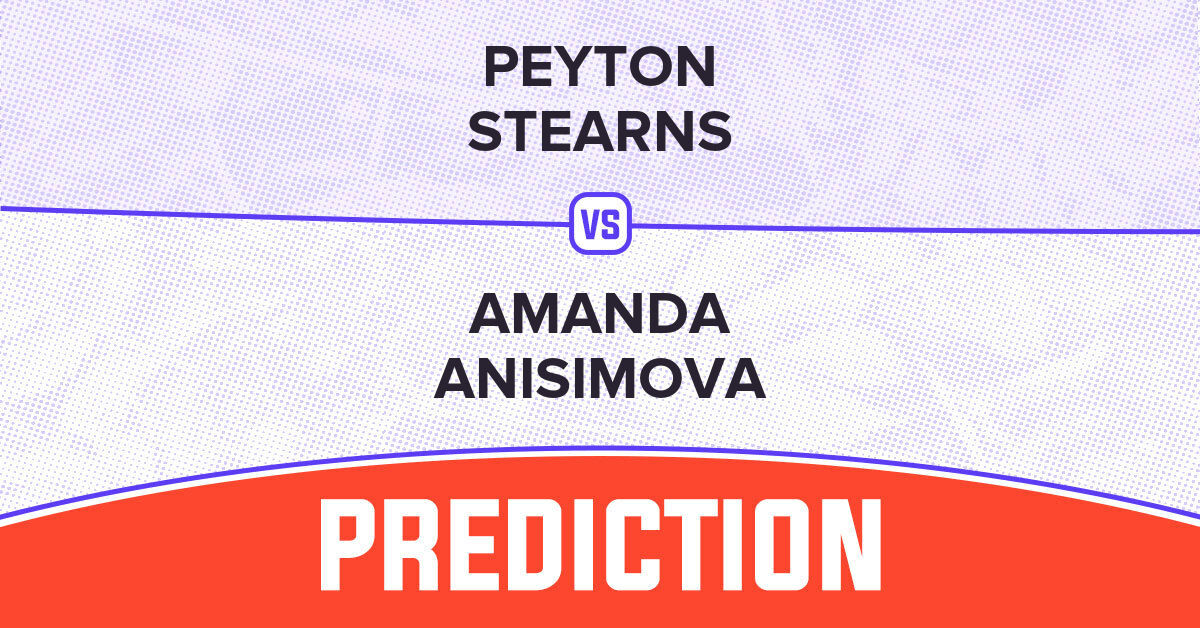 Peyton Stearns vs Amanda Anisimova Prediction - Australian Open 2026