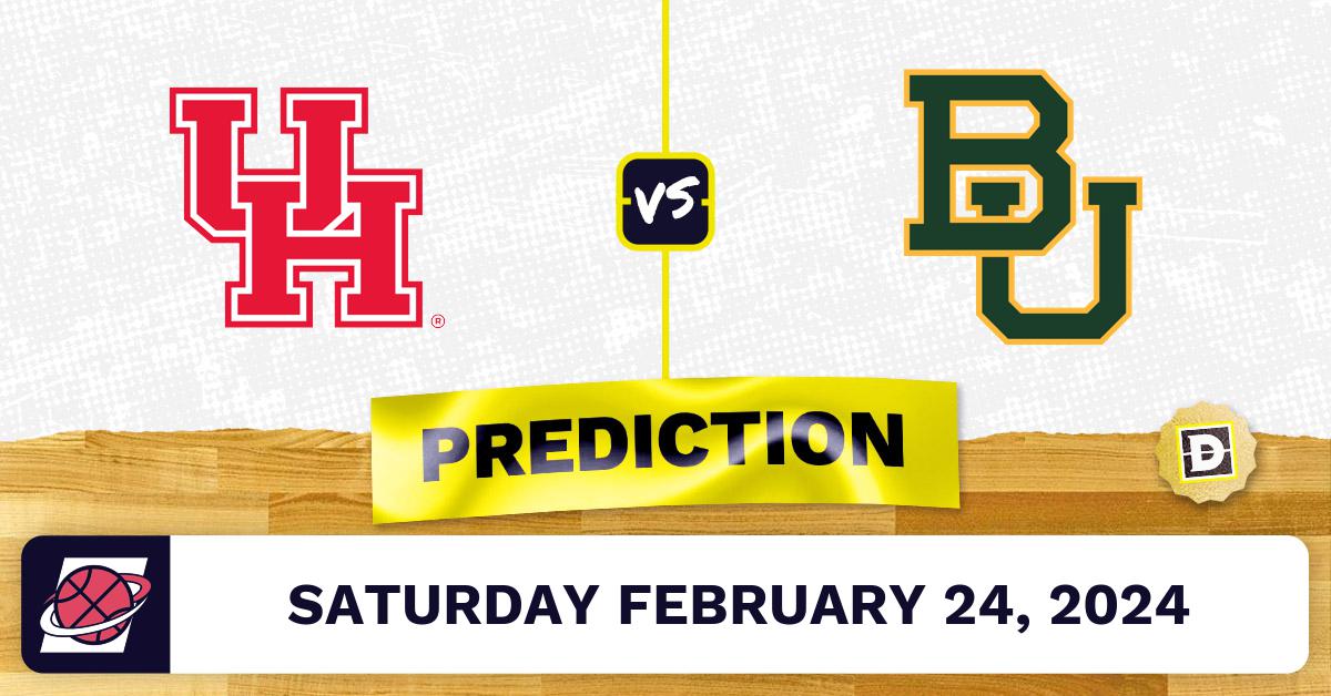 Houston vs. Baylor Prediction, Odds, College Basketball Picks [2/24/2024]