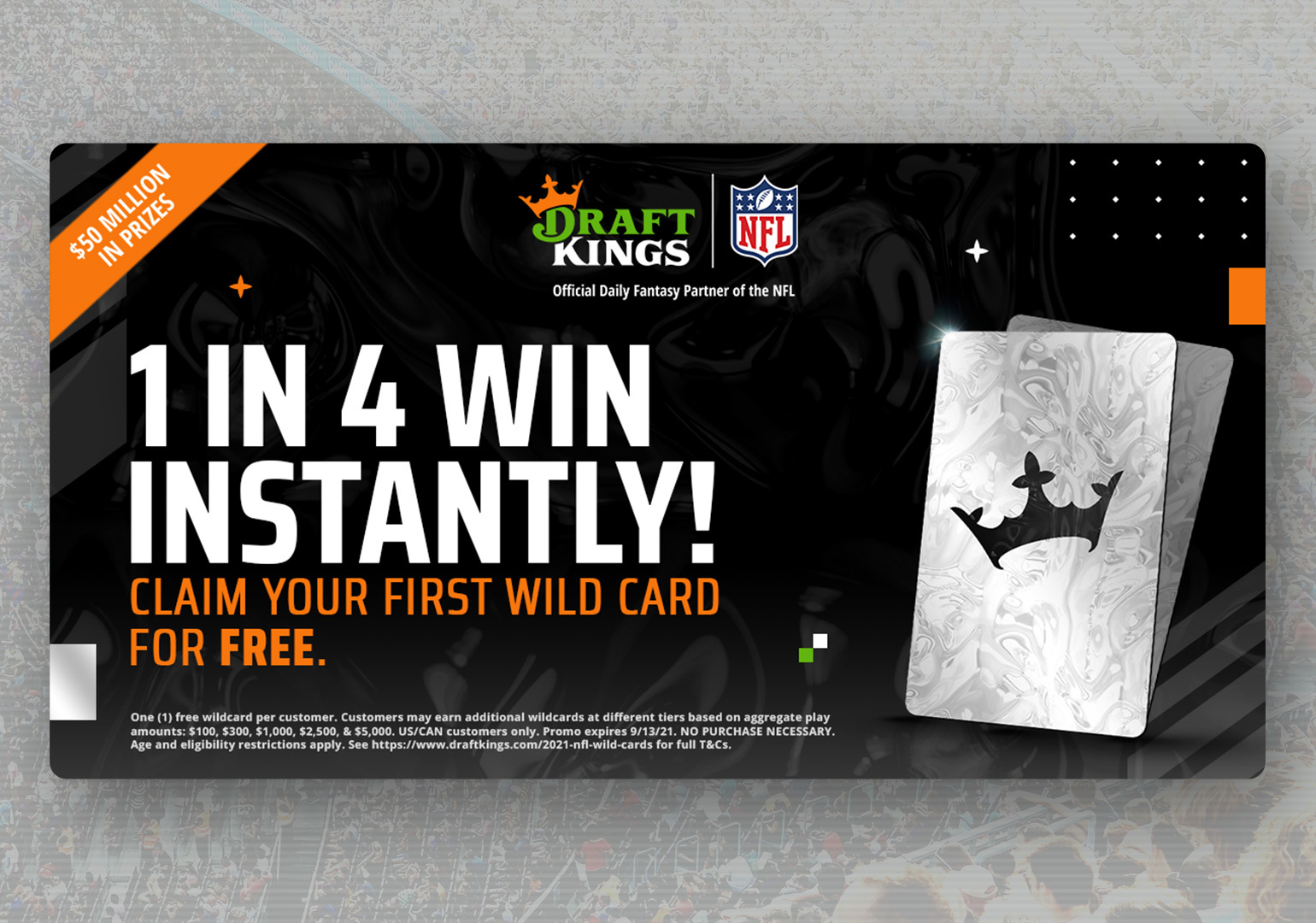 DraftKings Wild Cards: How Does It Work in 2021 NFL Season?