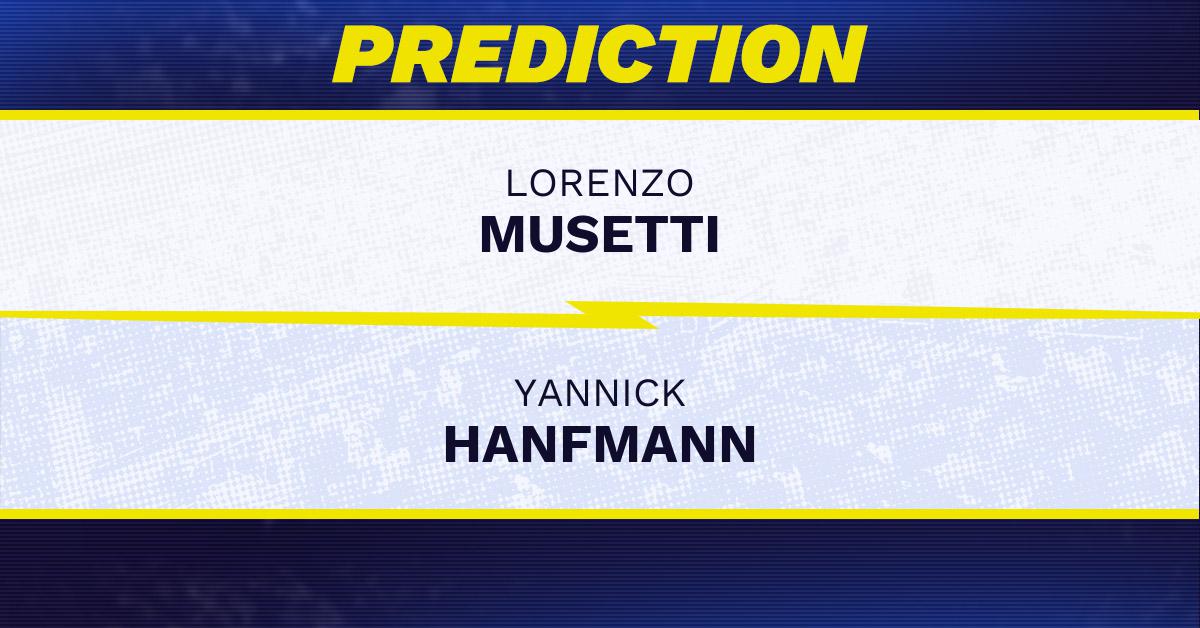 Lorenzo Musetti vs. Yannick Hanfmann prediction, odds, picks for 2025 ...