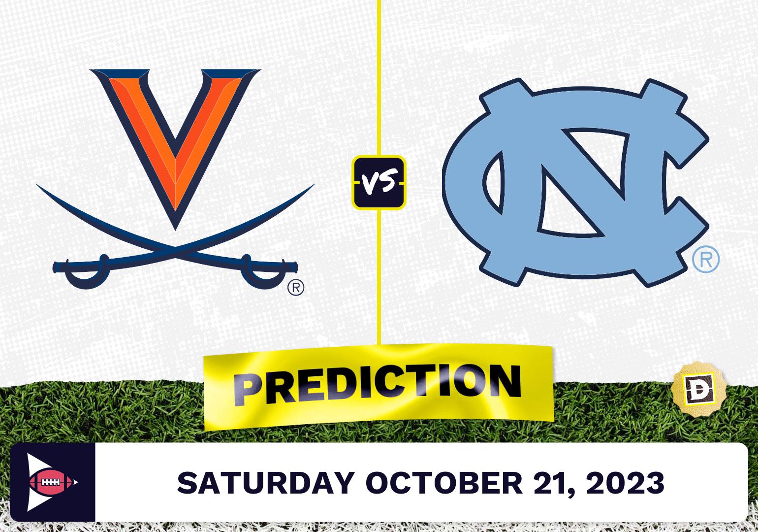 Virginia vs. North Carolina CFB Prediction and Odds - October 21, 2023