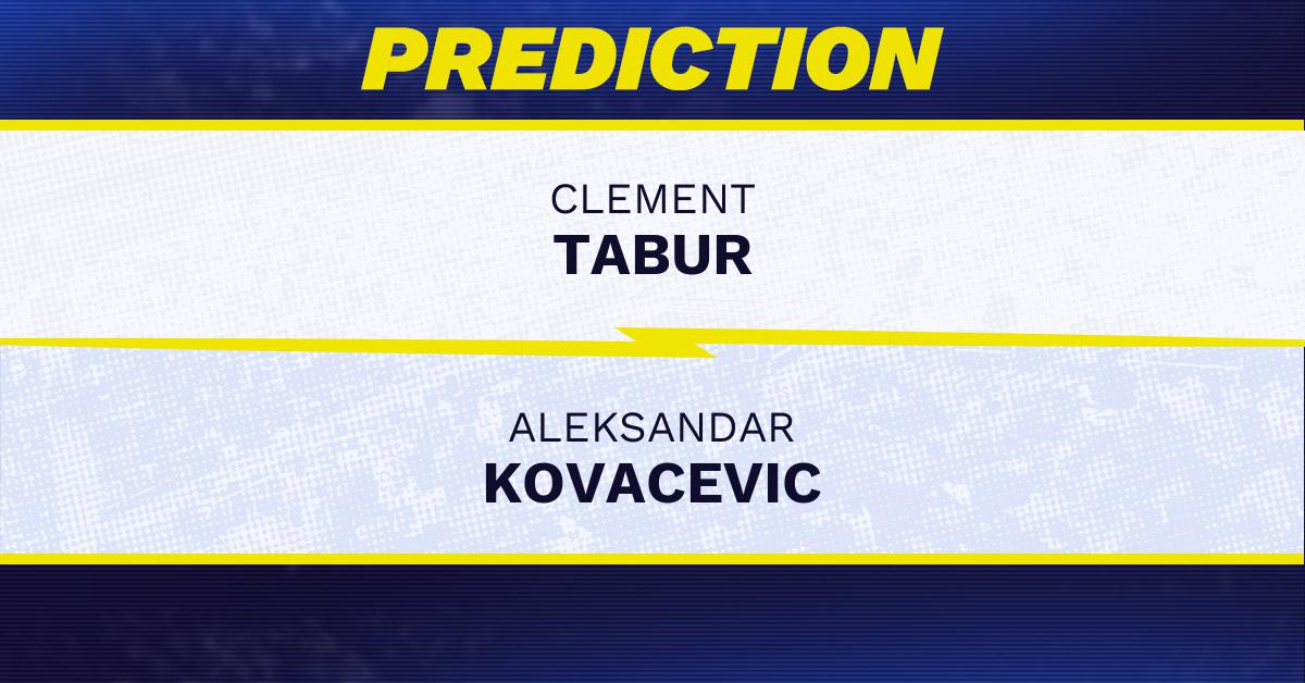 Clement Tabur vs. Aleksandar Kovacevic prediction, odds, picks for ATP ...