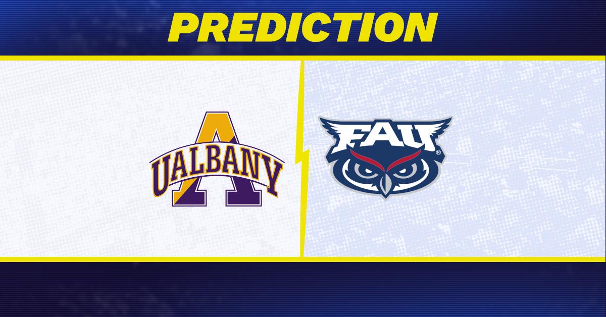 Albany vs. Florida Atlantic prediction: Florida Atlantic favored to win ...