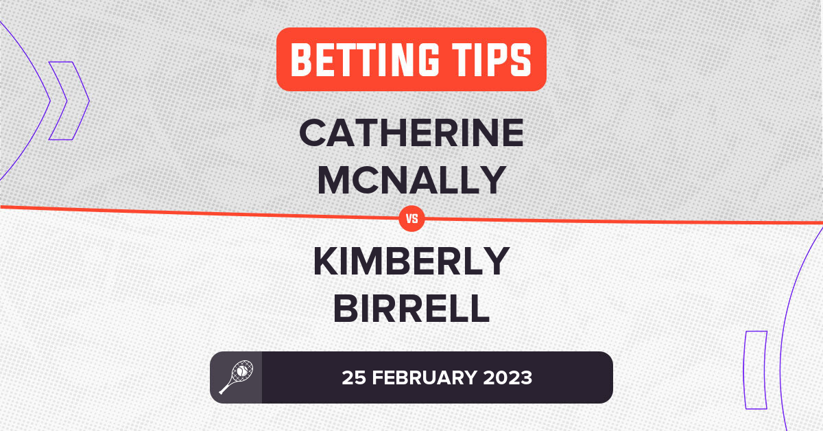 Catherine McNally vs Kimberly Birrell Prediction - WTA Merida 2023