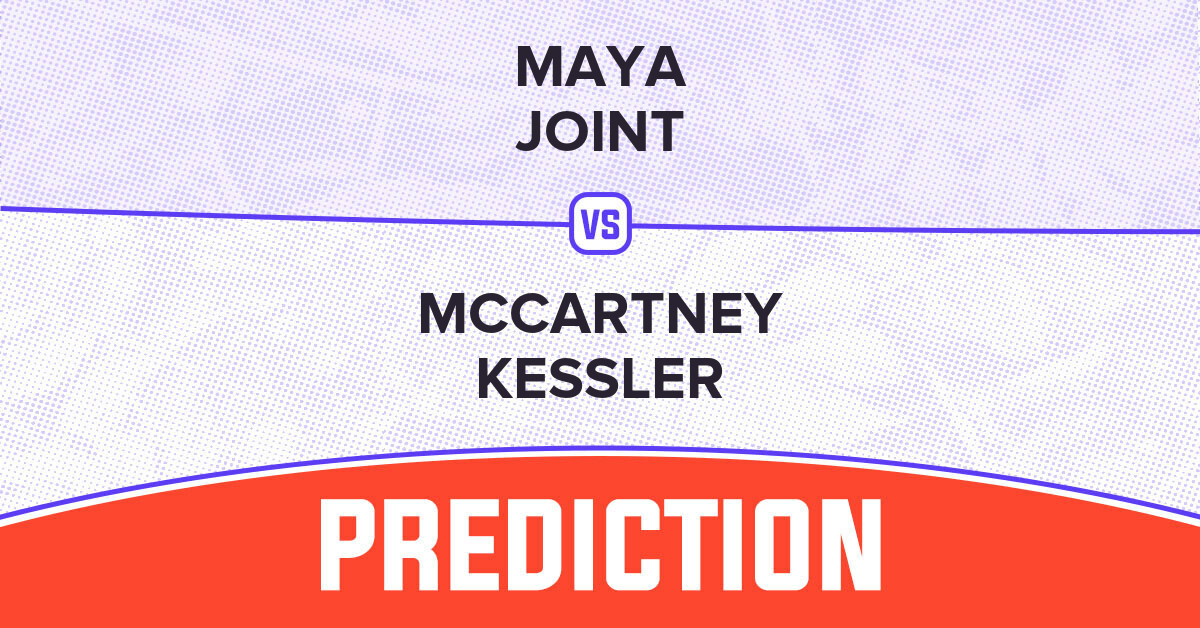 Maya Joint vs McCartney Kessler Prediction - WTA Canadian Open 2025