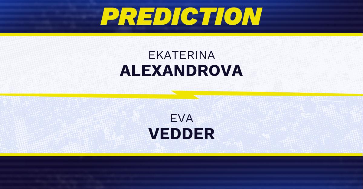Ekaterina Alexandrova vs. Eva Vedder Prediction, Odds, Picks for WTA ...