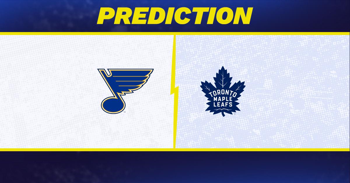 Blues vs. Maple Leafs Prediction: Toronto Predicted to Win Thursday's ...