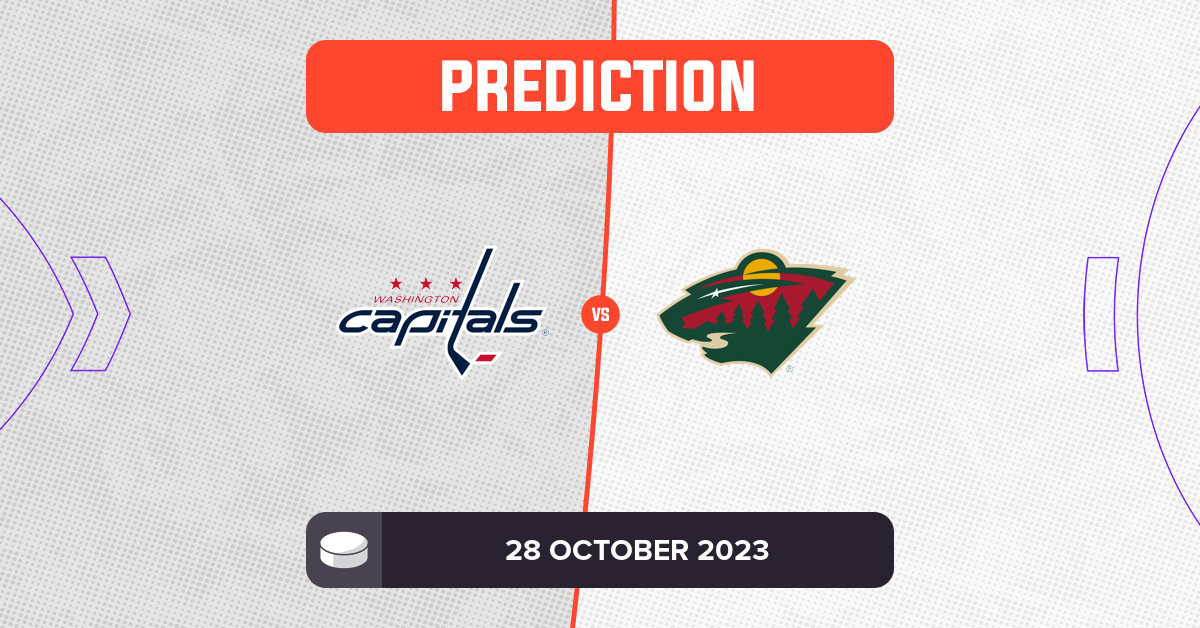 Capitals vs Wild Prediction and NHL Tips - 28 October 2023