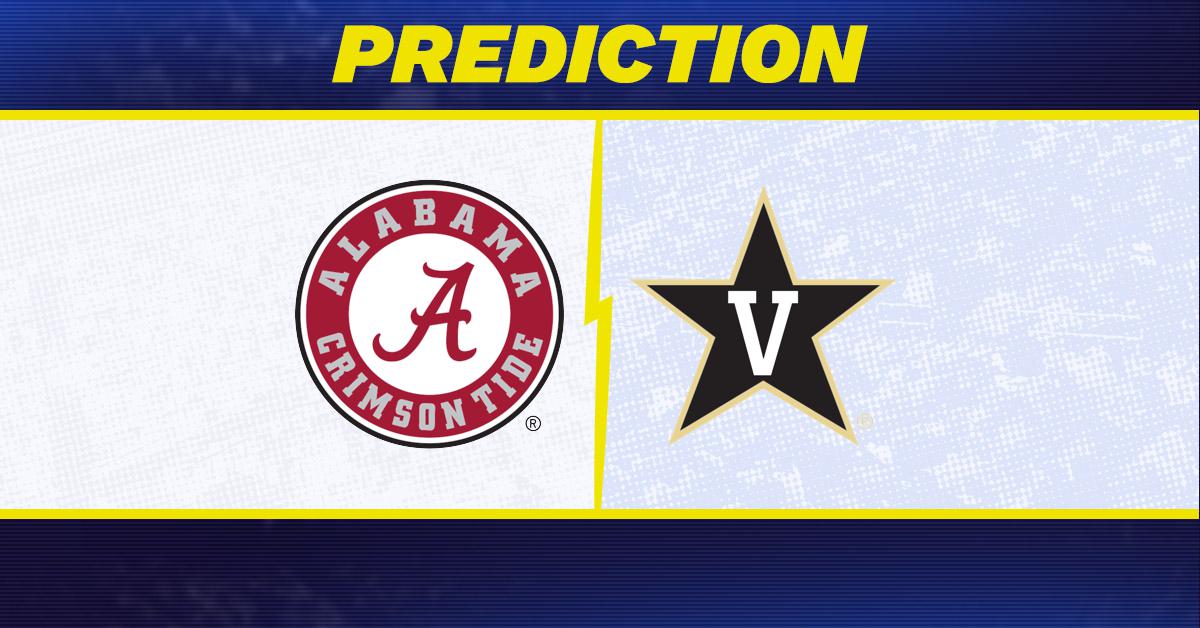 Alabama vs. Vanderbilt Prediction: Alabama Predicted to Win After New ...