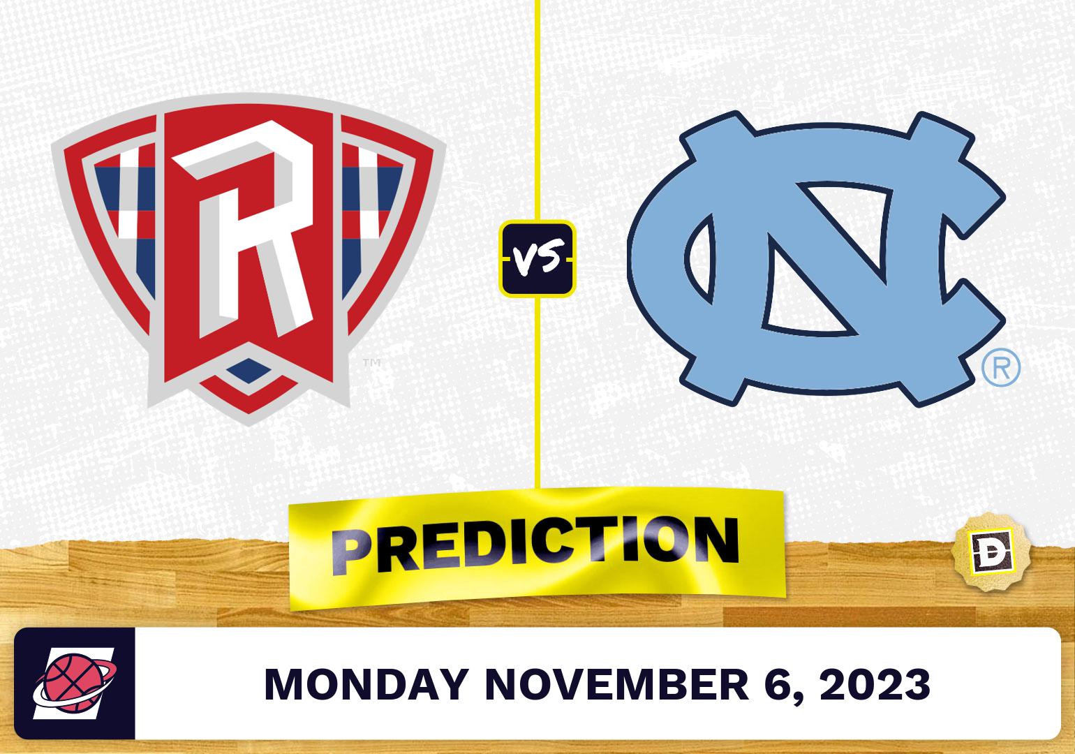 Radford vs. North Carolina Basketball Prediction - November 6, 2023