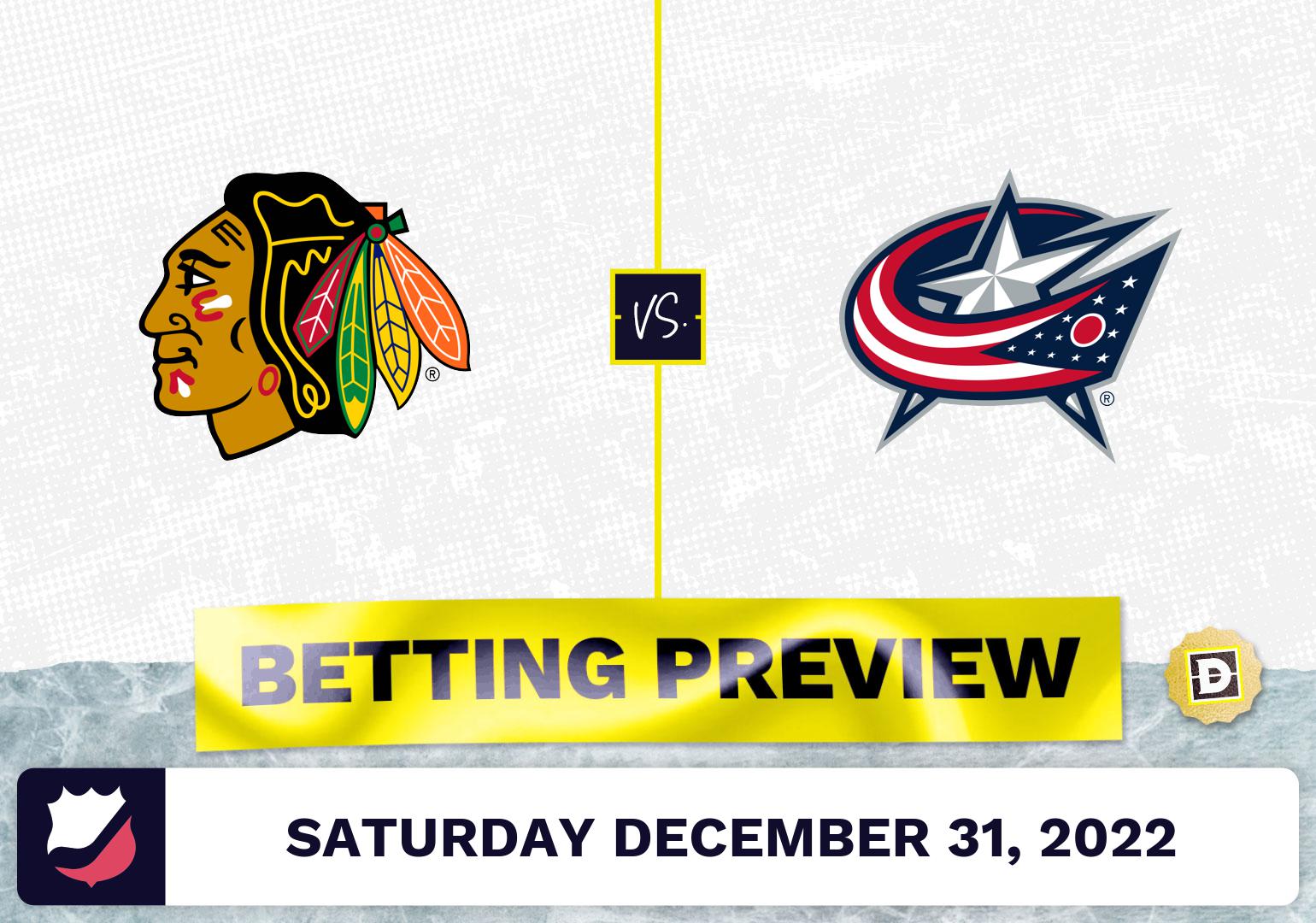 Blackhawks vs. Blue Jackets Prediction and Odds - Dec 31, 2022