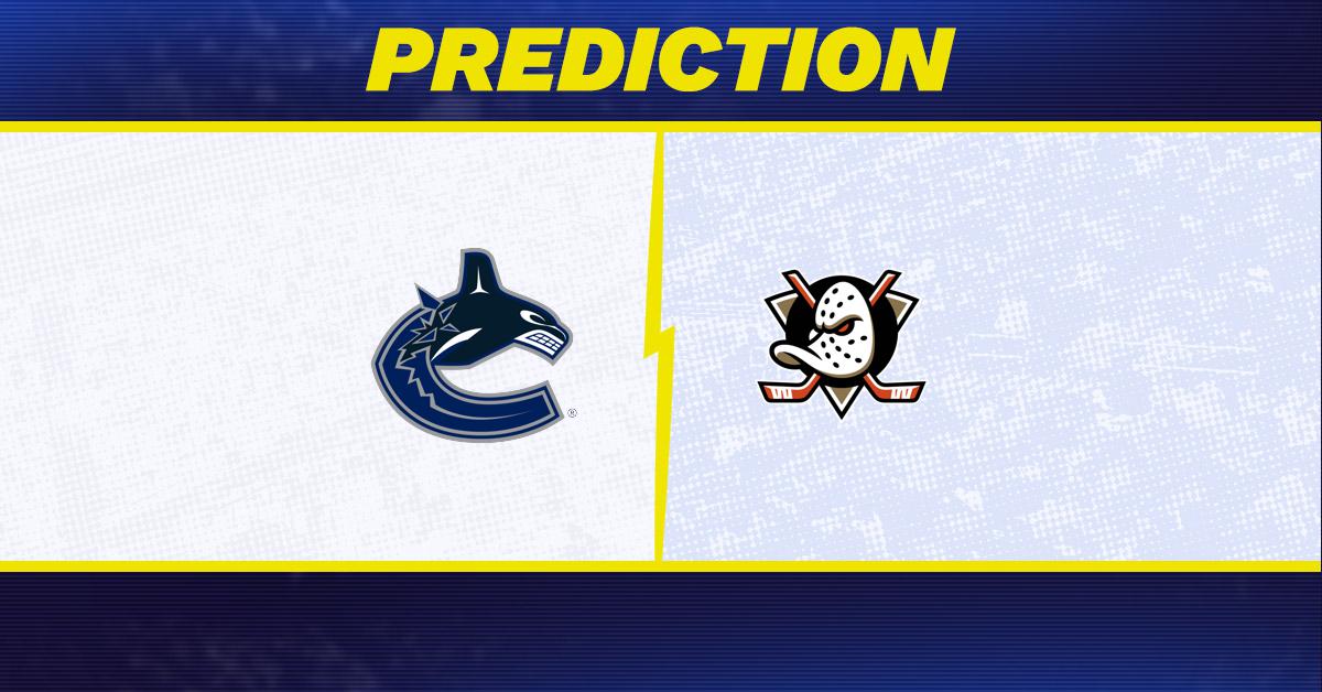 Canucks vs. Ducks prediction: Why Anaheim is favored to win Wednesday's ...