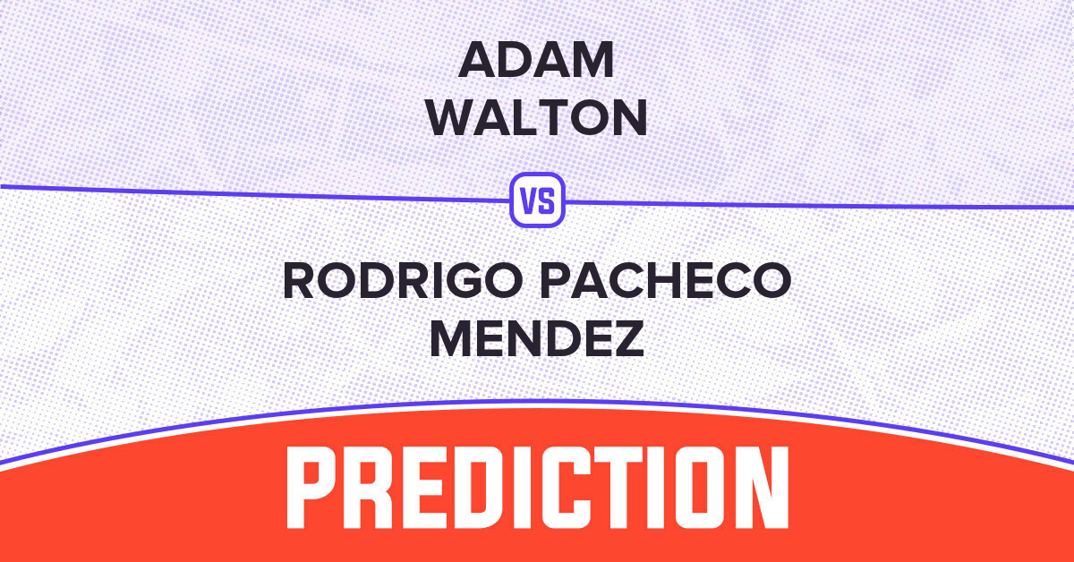 Adam Walton vs Rodrigo Pacheco Mendez Prediction - ATP Los Cabos Open 2025