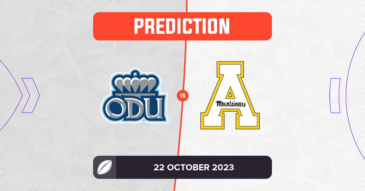 Old Dominion vs Appalachian State Prediction and Tips - 22 October 2023