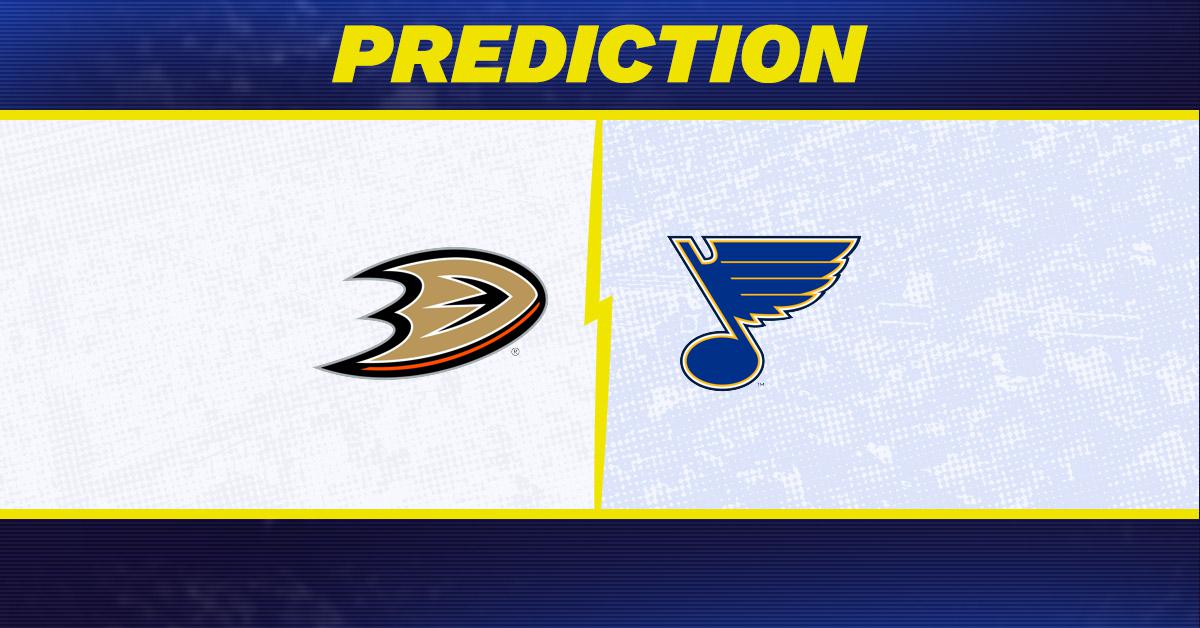 Ducks vs. Blues Prediction: St. Louis Predicted to Win Thursday's NHL ...