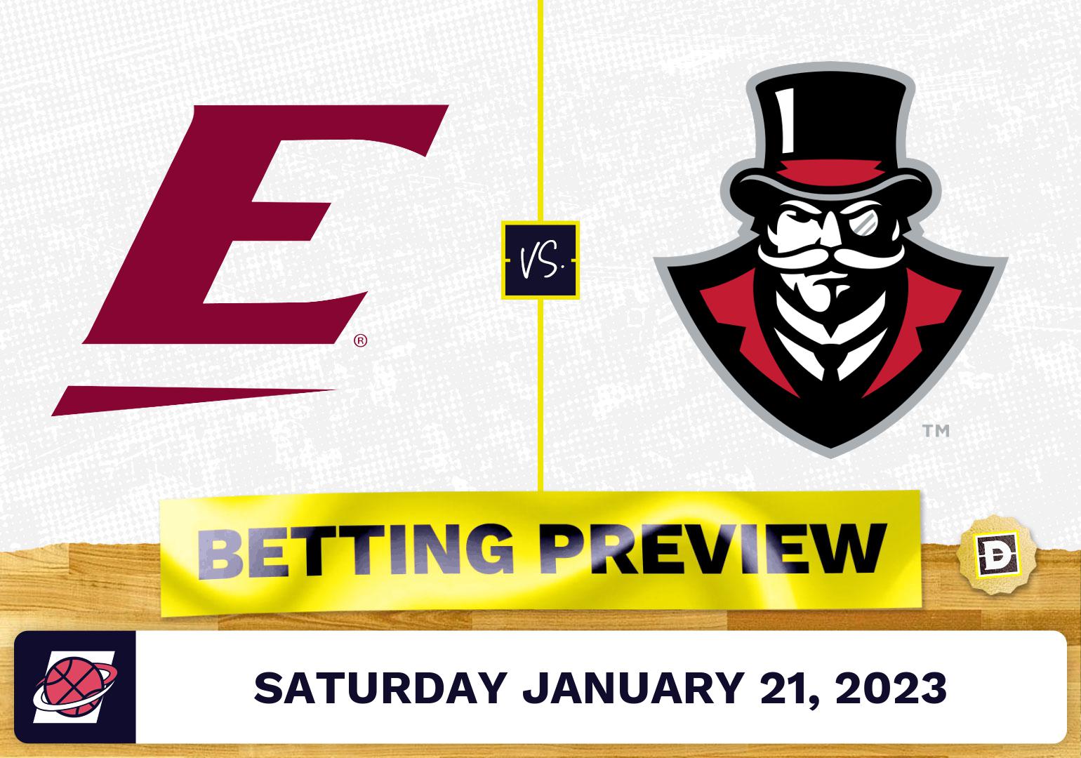 Eastern Kentucky vs. Austin Peay CBB Prediction and Odds - Jan 21, 2023