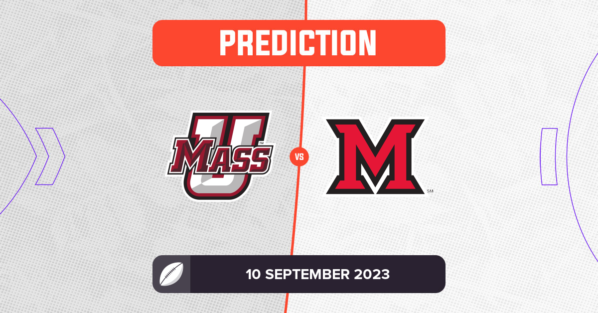 Massachusetts vs Miami Ohio Prediction and Tips - 10 September 2023
