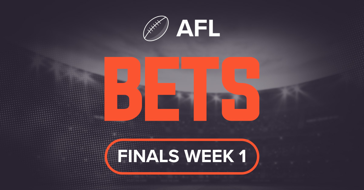 AFL Best Bets and Multi for Finals Week 1, 2022