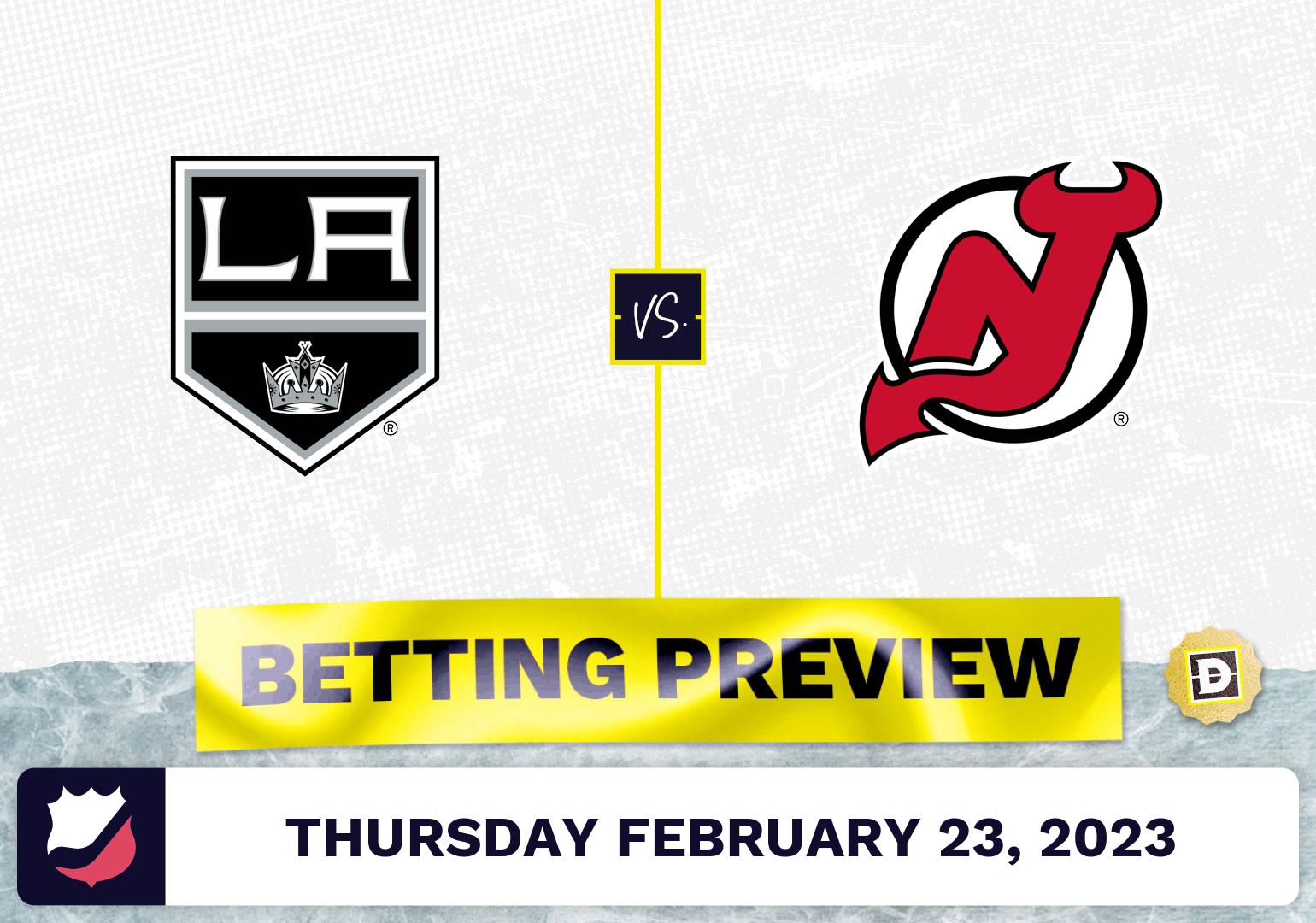Kings vs. Devils Prediction and Odds - Feb 23, 2023