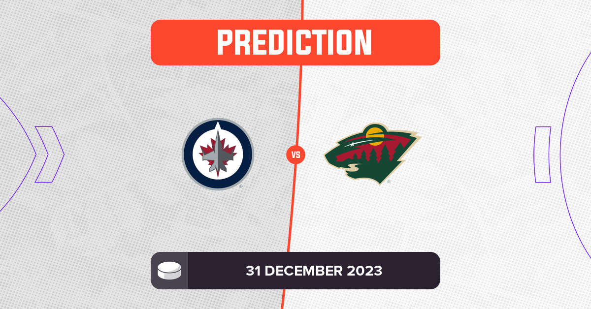 Jets vs Wild Prediction and NHL Tips - 31 December 2023